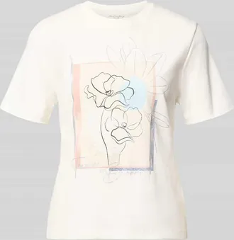 Christian Berg T-Shirt mit Rundhalsausschnitt und Motiv-Print