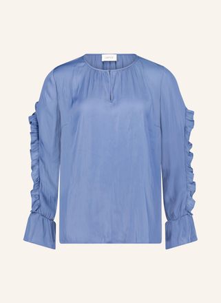 Cartoon Cartoon Blusenshirt Mit R&uuml;schen blau
