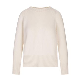 Fedeli Kaschmir Wei&szlig;er Pullover - - Knitwear - Damen - Wei&szlig; - 2XS