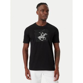 Beverly Hills Polo Club T-Shirt M1623-HR Schwarz Regular Fit
