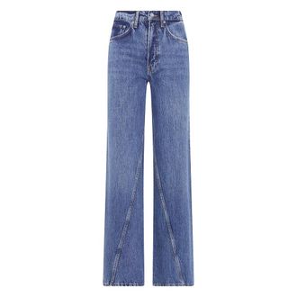 Anine Bing Brie Jean - Femme - Jeans - Bleu - Taille: W28