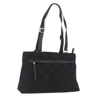 Ferragamo Pre-owned Canvas Tote Bag - - Pre-owned - Damen - Schwarzk - ONE SIZE