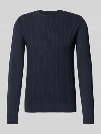 Blend Slim Fit Pullover in Strick-Optik Modell Baron