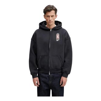 Rhude Fumar 91 Zip-up Sweatshirt - - Sweatshirts & Hoodies - Herren - Schwarzk - M