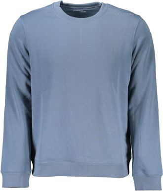 Calvin Klein Homme, Sweatshirts et sweats &agrave; capuche, Bleu, Taille: 2XL Long Sleeve Sport SweaT-shirt