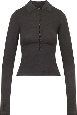 Jacquemus Poloshirt - Dunkelbraun