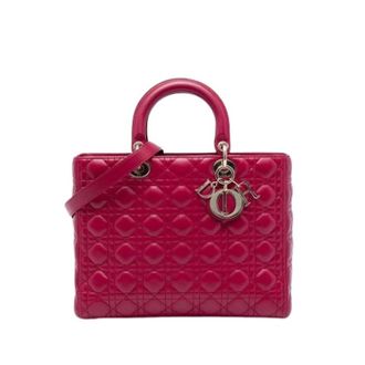 Dior Pre-owned Lady Dior - Femme - Pre-owned - Rose - Taille: ONE Size