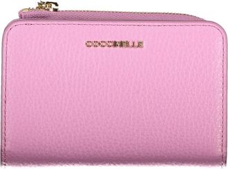 Coccinelle Femme, Accessoires, Violet, Taille: ONE Size Metallic Soft Wallet