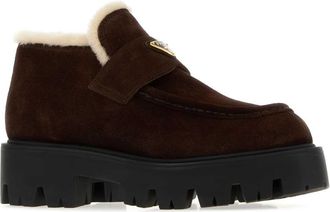 Prada Stride Loafer - Brown