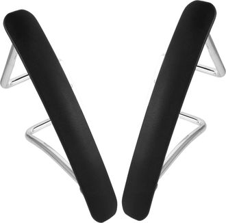 SOLUSTRE 2stücke Armlehnen Für Bürostühle Aus Metall Ersatz-armlehnen-Halterung Für Stuhlarmlehnen Möbelersatzzubehör Für Homeoffice Und Gaming