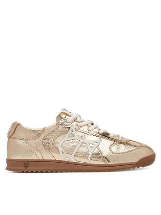 Naked Wolfe Sneakers Exposure Crinkle Goldfarben