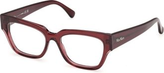 Max Mara Lunettes - Femme - Accessoires - Rouge - Taille: 52 MM