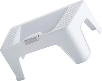 Artibetter Kompakter Fußhocker für Toilette und Büro Platzsparender Einfacher Fußtritt aus Robustem Material Leicht zu Reinigen als Ergonomische Fußstütze für Er