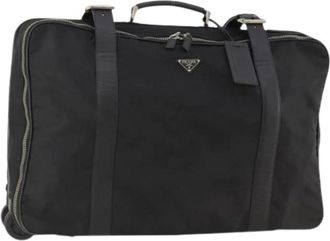 Prada Sac Boston Vintage doccasion - Femme - Pre-owned - Noir - Taille: ONE Size