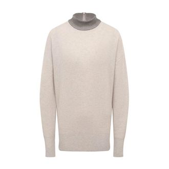 Brunello Cucinelli Kaschmirpullover - - Knitwear - Damen - Beige - L