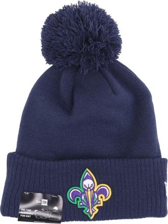 New Era NBA City Night Alt Pom Pom Hat - - Accessories - Herren - Blau - ONE SIZE