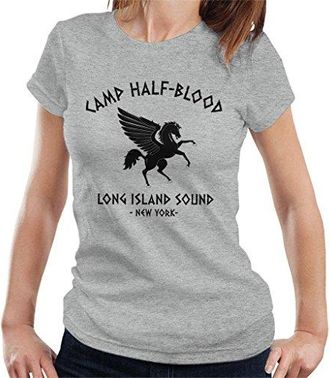 Cloud City 7 Percy Jackson Camp Half Blood Womens T-Shirt