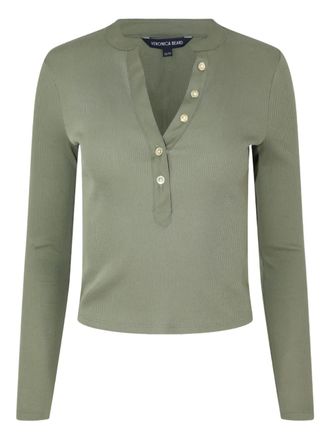 Veronica Beard Geripptes Jocelyn Oberteil - Grün