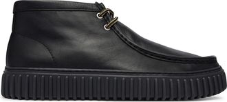 Clarks Schn&uuml;rschuhe Clarks Torhill Hi 26178264 Schwarz