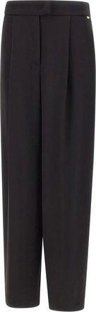 Kaos Kaos, Femme, Pantalons, Noir, Taille: 36 FR Pantalon Droit