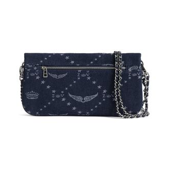 Zadig&Voltaire Sac Rock en denim bleu