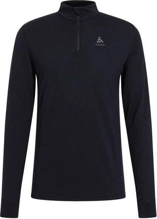 Odlo Herren Unterhemd BL TOP turtle neck l/s half zi