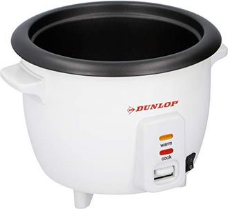Dunlop Dunlop 871125207936 Reiskocher, 0.6 L, 300 W, Wei&szlig;