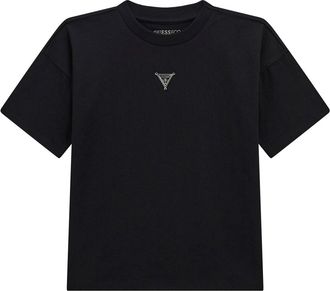 Guess T-Shirt L5BI16 KCNQ4 Schwarz Regular Fit