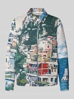 Drykorn Regular Fit Jacke mit Allover Look Modell JOTTAR