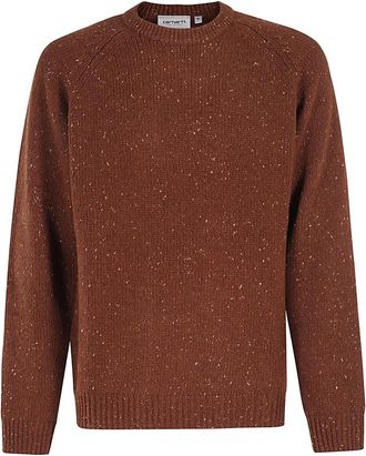 Carhartt Work in Progress Homme, Pulls, Brun, Taille: XL Anglistic Sweater