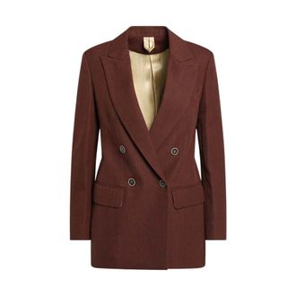 Max Mara Giacca doppiopetto - - Jackets - Damen - Braun - S