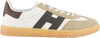 Hogan Low-Top Sneaker - Heren Cool Sneaker Wit/Beige - Gr. UK_8_5 - in Weiß - für Damen