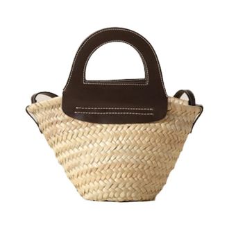 Hereu Mini Bast Einkaufstasche - - Bags - Damen - Beige - ONE SIZE