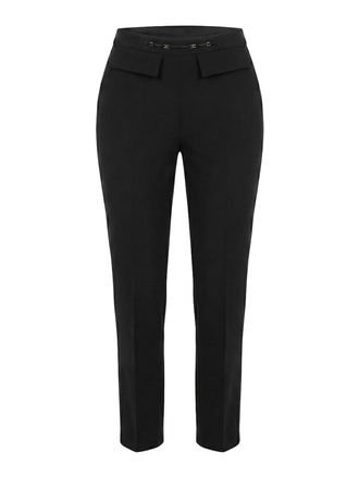Elisabetta Franchi Pantalons D&eacute;contract&eacute;s - Noir