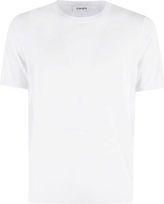 KANGRA Homme, Tops, Blanc, Taille: 3XL Maglia Mm Cotone 1Filo