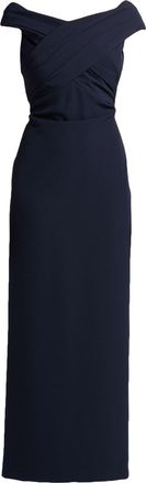 Ralph Lauren CREPE OFF-THE-SHOULDER GOWN