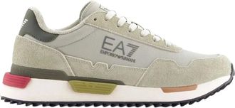 Emporio Armani Emporio Armani Ea7, Homme, Chaussures, Vert, Taille: 44 2/3 EU Baskets