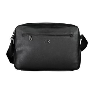 Calvin Klein Schwarze Herren Umh&auml;ngetasche mit Laptopfach - - Bags - Herren - Schwarzk - ONE SIZE