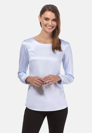 Vincenzo Boretti Klassische Bluse leicht tailliert