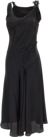 Victoria Beckham Femme, Robes, Noir, Taille: 34 FR Lace Detail Dress