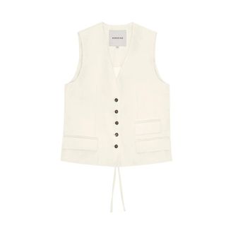 Birgitte Herskind Femme, Vestes, Blanc, Taille: 36 FR Samos Vest