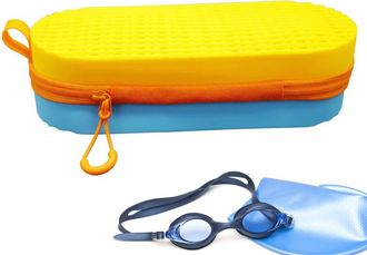Generico Tragetasche - aus Silikon, atmungsaktive Schutzhalterung f&uuml;r die Reise, tragbarer Reise-Organizer | Schwimmtasche mit Karabiner f&uuml;r Damen