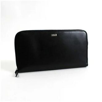 Ferragamo unisex, Pre-owned, Noir, Taille: ONE Size Portefeuille en cuir Pre-owned