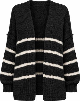 Worldclassca Strickjacke Strick Jacke mit Streifen
