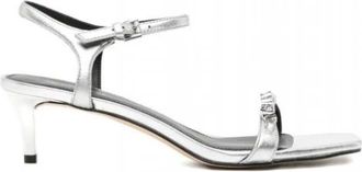 Michael Kors Femme, Chaussures, Gris, Taille: 36 EU Dina Pump Sandales