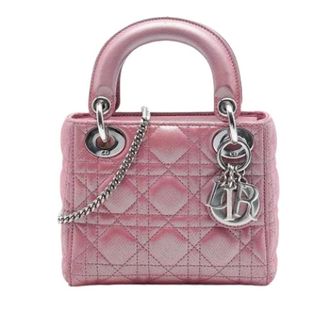 Dior Pre-owned Mini Lady Dior - - Pre-owned - Damen - Rosa - ONE SIZE