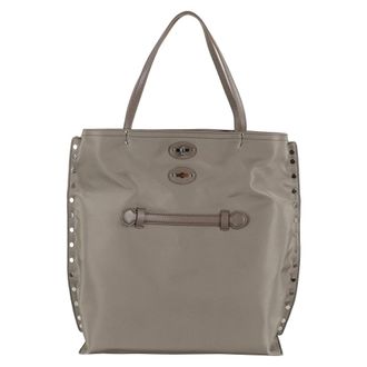 Zanellato Studded Nylon Tote Bag Tokyo - - Bags - Damen - Gr&uuml;n - ONE SIZE