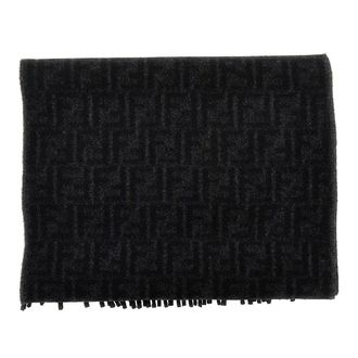 Fendi Wool and cashmere double-face scarf Man One Size