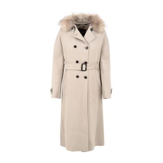Moorer Gelsomino Trenchcoat - - Coats - Damen - Beige - XS
