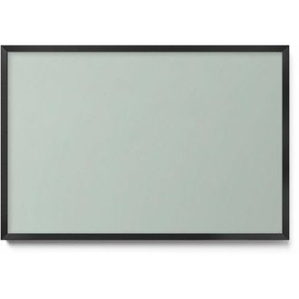 Tulup Tableau Magn&eacute;tique en M&eacute;tal Tableau pour Magnet - Motif Couleur violet pastel - Minimaliste - Cadre Blanc - 60x40 cm - Plaque Magn&eacute;tique